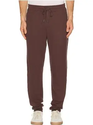 Onia Waffle Jogger In Brown - Java