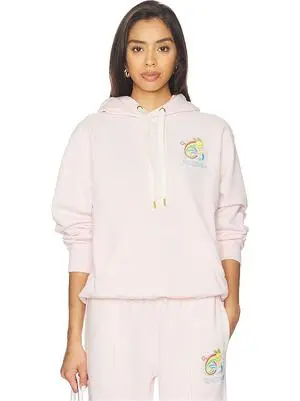 Casablanca Manga Tennis Ball Printed Hoodie - Pink
