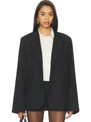 GUIZIO Oversized Blazer - Black