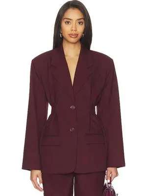 GESTUZ Paula Waist Blazer - Aronia