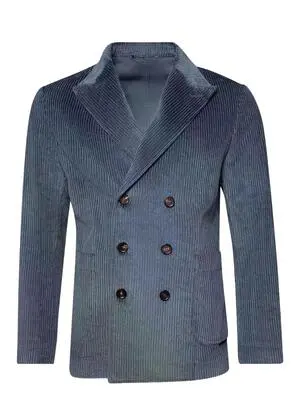 DOPPIAA Double-breasted Blazer - Blue