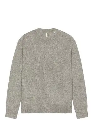 SUNFLOWER Yak Blend Sweater - Grey Melange