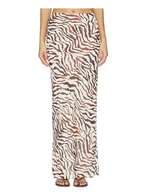 LOVERS AND FRIENDS Marisol Maxi Skirt - Zebra