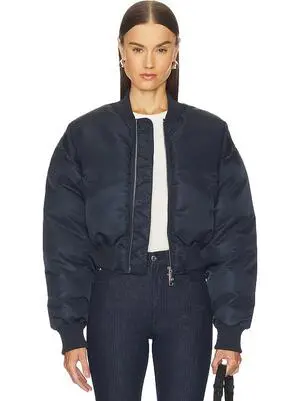 GRLFRND Carter Bomber Jacket - Navy