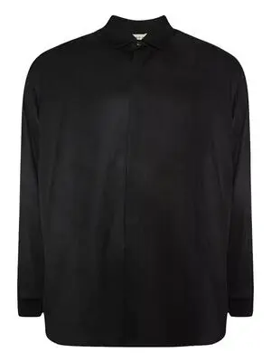 Fear Of God Layered Drop-shoulder Shirt - Black