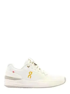 On Perforated-detail Sneakers - White