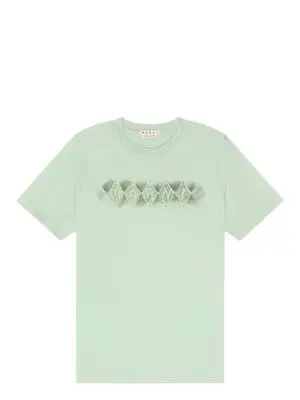 Marni Logo-print T-shirt - Green