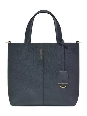 MAISON DE SABRE Small Leather Tote Grey