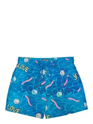 Vilebrequin Moorise Printed Swim Shorts - Blue