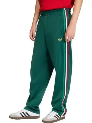 Adidas Firebird Track Pants Team Dark Green / Bold Green / White