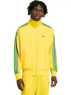 Adidas Firebird Track Top - Yellow / Green / Collegiate Royal