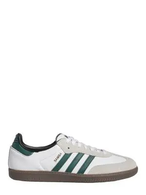 Adidas Samba Adv Sneakers - Cloud White / Collegiate Green / Cloud White
