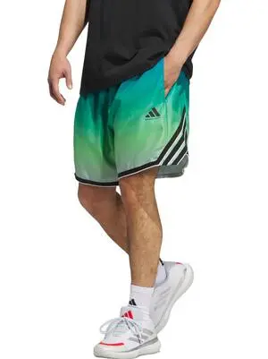 Adidas Crazy Lite Aop Short - Lime Burst / Pure Teal