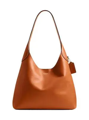COACH Brooklyn 34 Shoulder Bag Brass/toffee