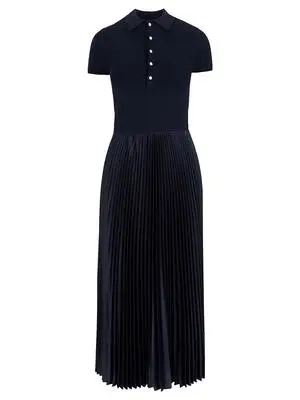 Polo Ralph Lauren Flared Maxi Dress - Blue