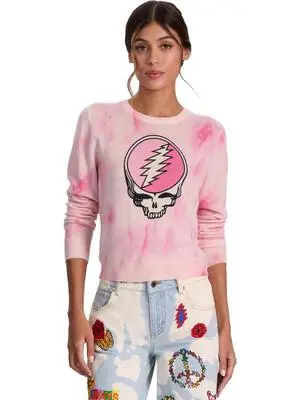Alice + Olivia A+o X Grateful Dead Carolee Pullover - Pink