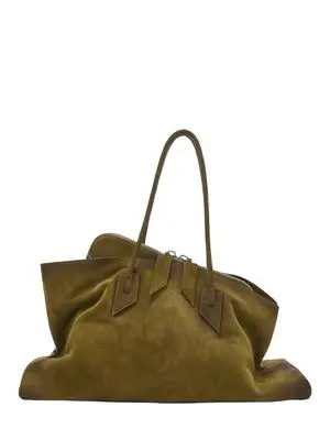Attico La Passegglata Large Shoulder Bag Brown