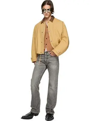 Acne Studios Twill Bomber Jacket - Sand Beige