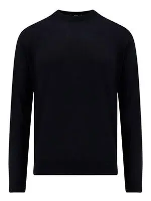 Alpha Studio Silk And Cashmere Sweater - Blue