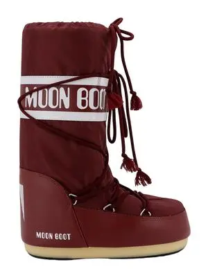 Moon Boot Icon Nylon Boots - Red