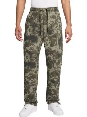 Nike Camouflage Tech Fleece Pants - Neutral Olive/black