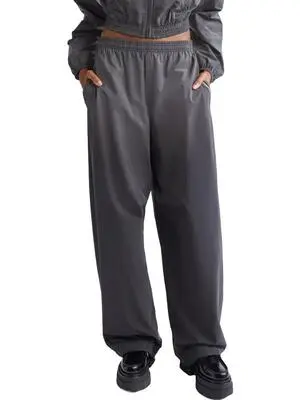 Alexander Wang Gradient Reflective Track Pants - Silver/black