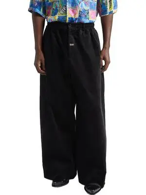 Martine Rose Extreme Wide-Leg Corduroy Trousers Blk