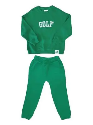 BITS & BOWS Golf Sweatsuit - Green