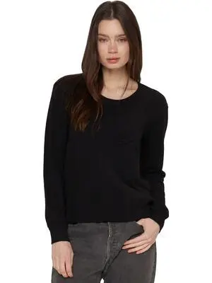 WILT CLOTHING Seamed Pocket Sweatshirt Black