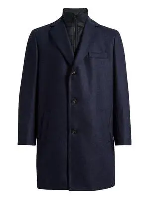 JACK VICTOR Delroy Wool Topcoat