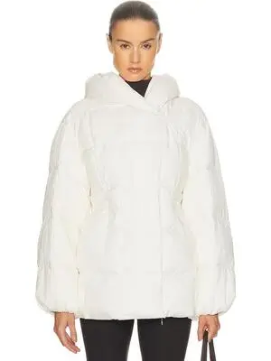 Varley Kaia Quilted Coat - Jet Stream