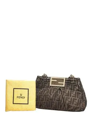 Fendi Zucca Mia Tote Bag - Brown