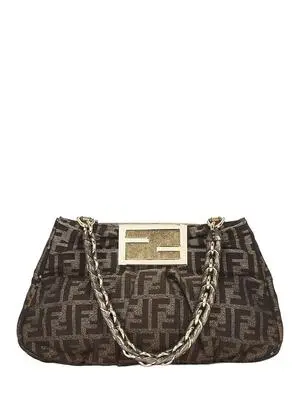 Fendi Zucca Mia Tote Bag - Brown