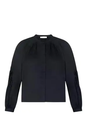 Ulla Johnson Rowena Long-sleeve Blouse - Black
