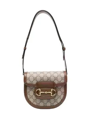 Gucci Mini Horsebit 1955 Shoulder Bag - Neutrals