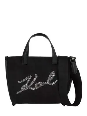 Karl Lagerfeld Mini K-signature Tote - Black