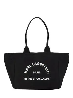 Karl Lagerfeld Rue St-guillaume Tote Bag - Black