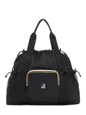 K-WAY Drawstring Tote Bag Black