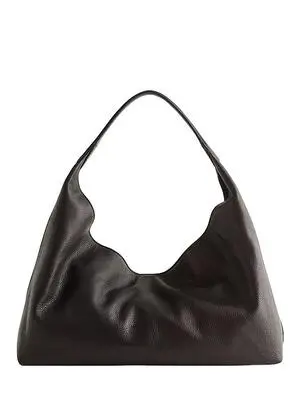 Madewell Mylie Leather Shoulder Bag - True Black