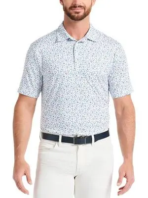 Robert Graham Dayton Knit Polo Shirt - White