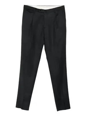 Tagliatore Pleated Trousers - Black