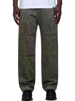 PARRA Panelled Trousers - Green
