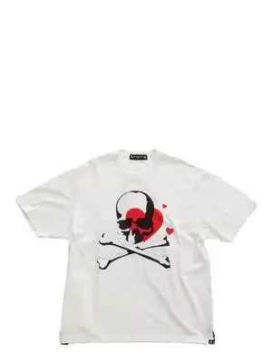MASTERMIND WORLD Skull-graphic Short-sleeve T-shirt - White