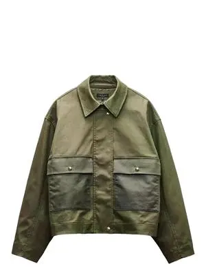 Rag & Bone Nonie Layered Jacket - Green
