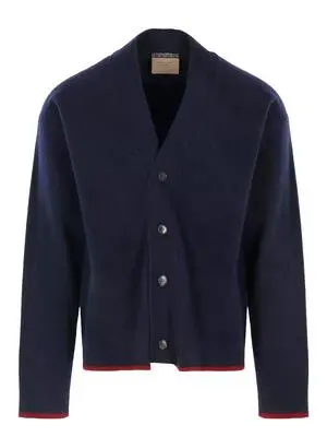 10 CORSO COMO X Federico Curradi V-neck Cardigan - Blue