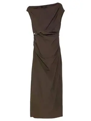 Sir The Label Off-shoulder Maxi Dress - Brown