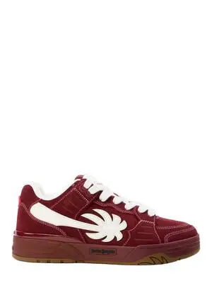Palm Angels Venice Suede Sneakers Red
