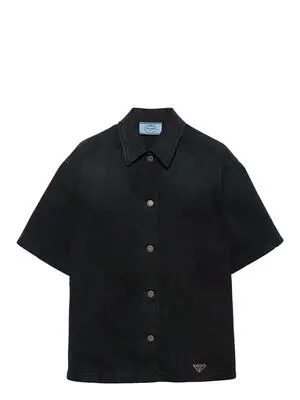 Prada Denim Shirt - Black