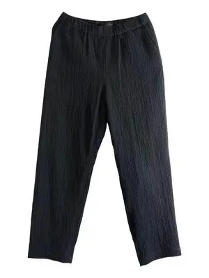 CASEY CASEY Textured Trousers - Blue