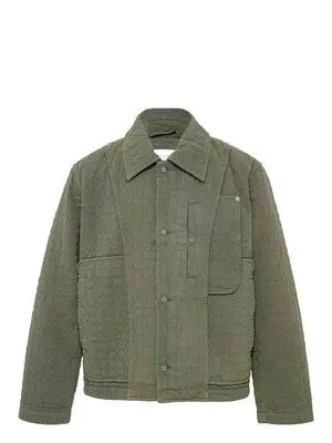 CRAIG GREEN Circle-Quilted Jacket Green